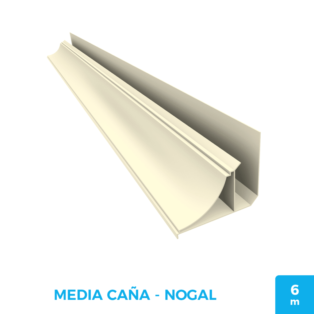 PGU - Uruguay - Perfiles de PVC - Moldura Media Caña - Tienda Online